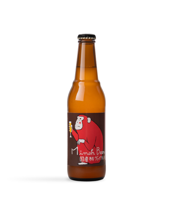 国産桃ヴァイツェン 川中島白桃Ver.｜箕面ビール公式オンラインストア